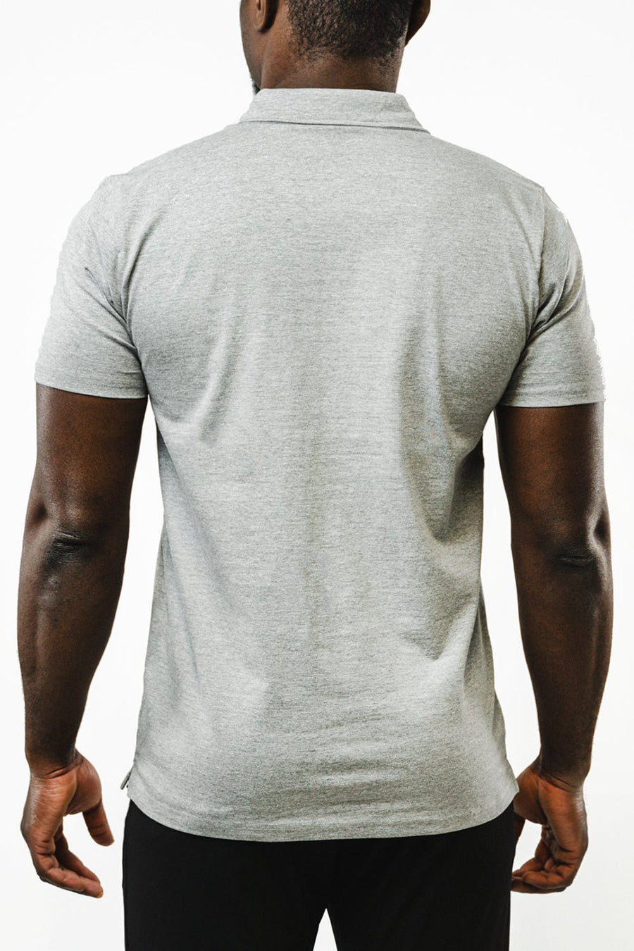 Red Shield Mens Polo - Grey – GB Wear